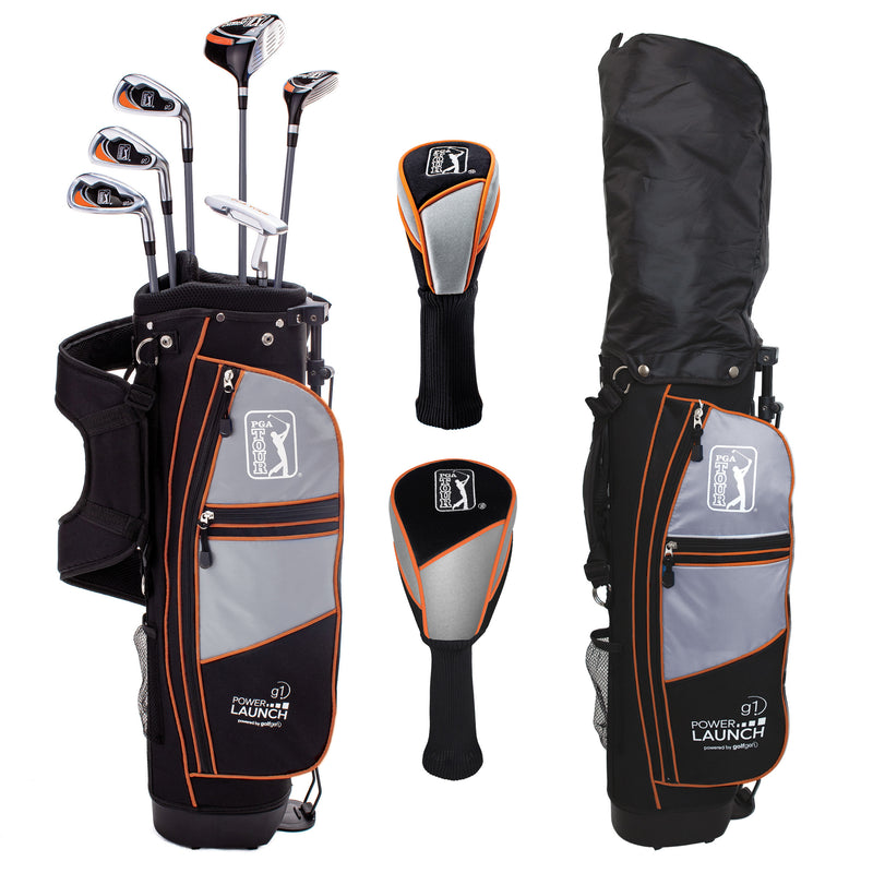 PGA TOUR G1 Series Junior Golf Club Set, 10 Piece, Heigh Range: 5 FT 2 ...